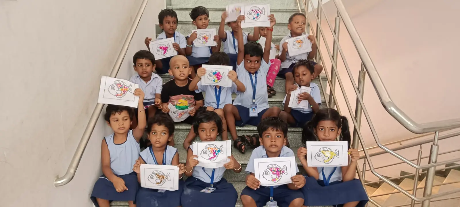 Fish Crumbling Activity | IdhayamRajendranSchool